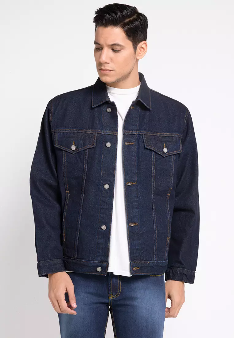 Jaket Denim Pria Terbaru Up to 50% - ZALORA