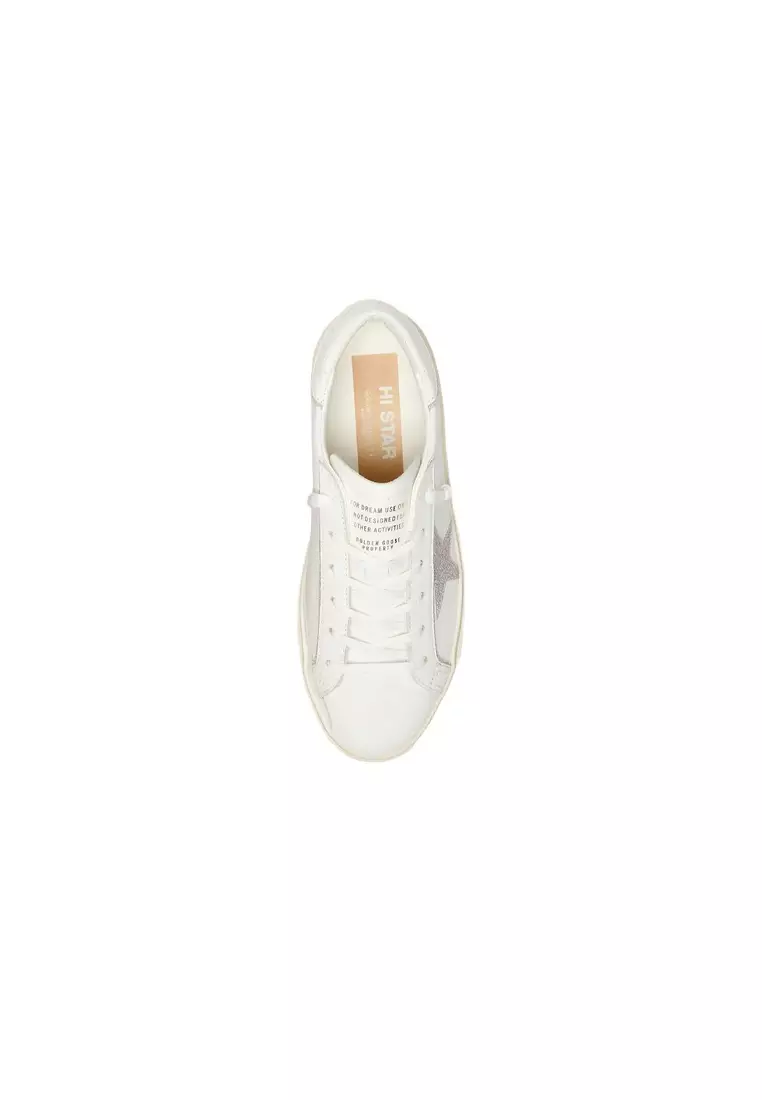 Jual GOLDEN GOOSE Hi Star Women's Casual Shoes in White GWF00118F008092 ...