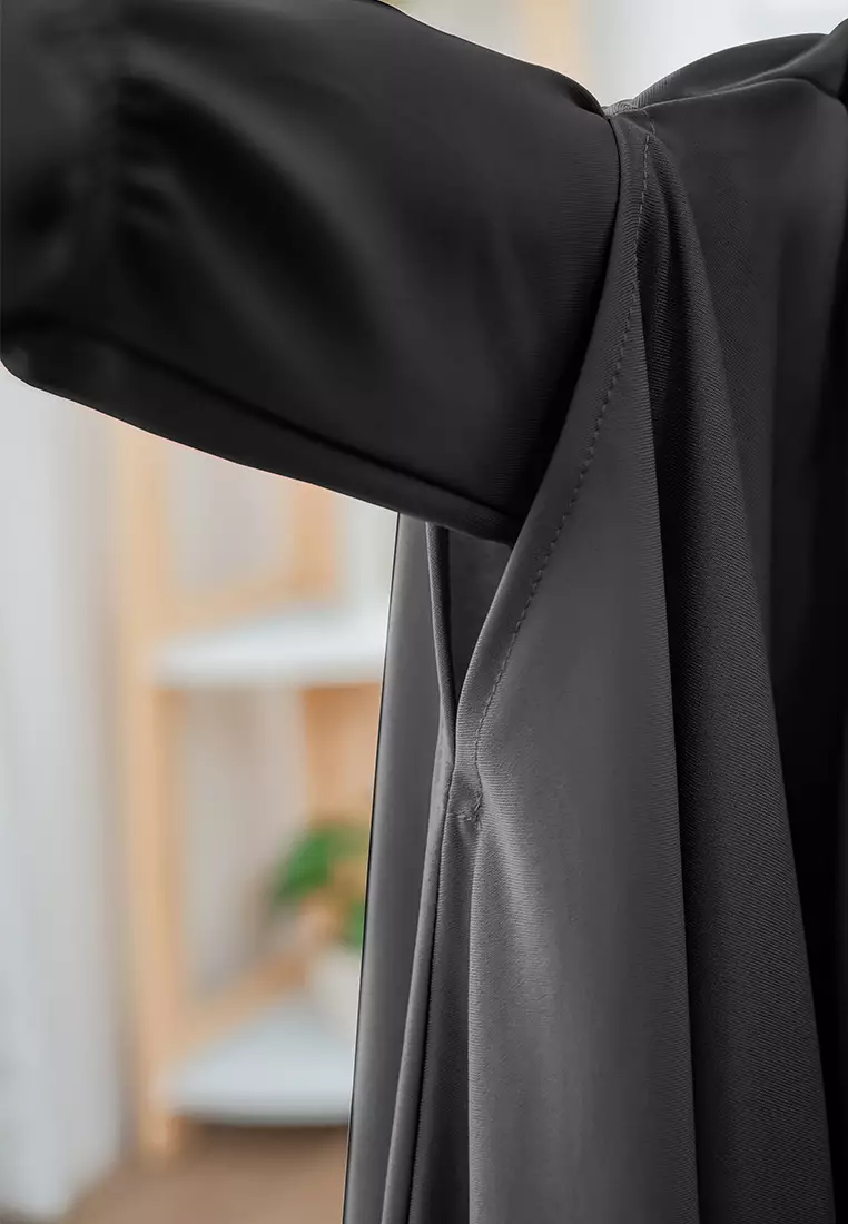 Jual COTTON BEE Wafa French Khimar Set | One Set Dress Abaya Syari ...