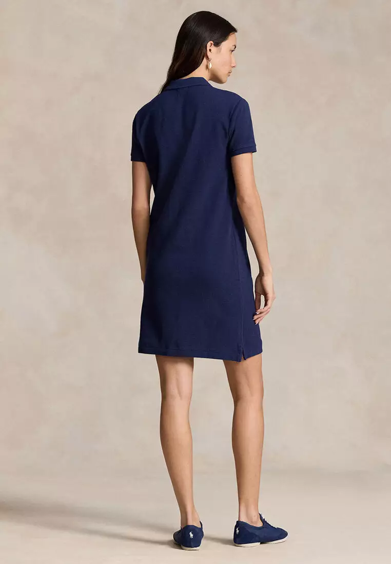 Buy Polo Ralph Lauren Cotton Mesh Polo Dress 2025 Online | ZALORA