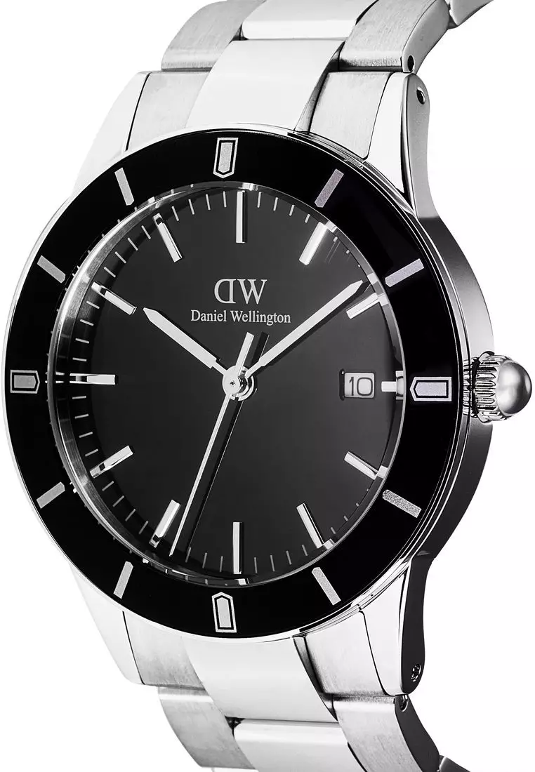 Buy Daniel Wellington Iconic Paradigma Link Black Enamel - Men Watch ...