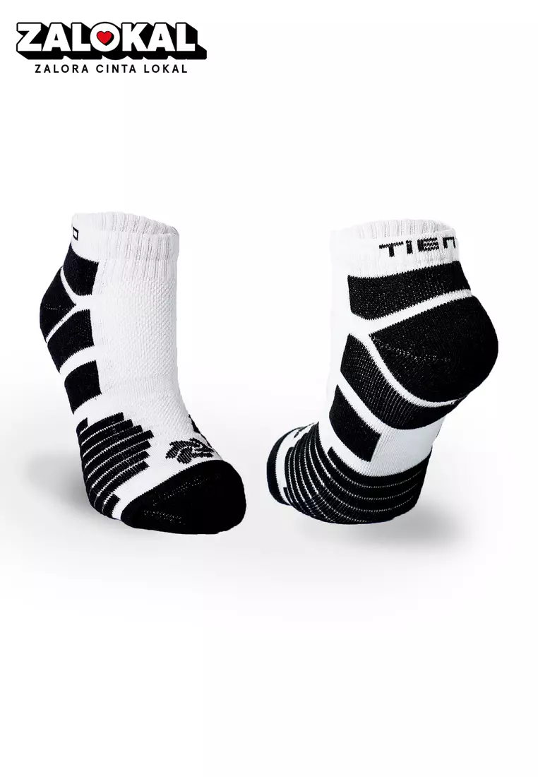 Jual Tiento Tiento Compression Socks Kaos Kaki Ketat To Move White ...
