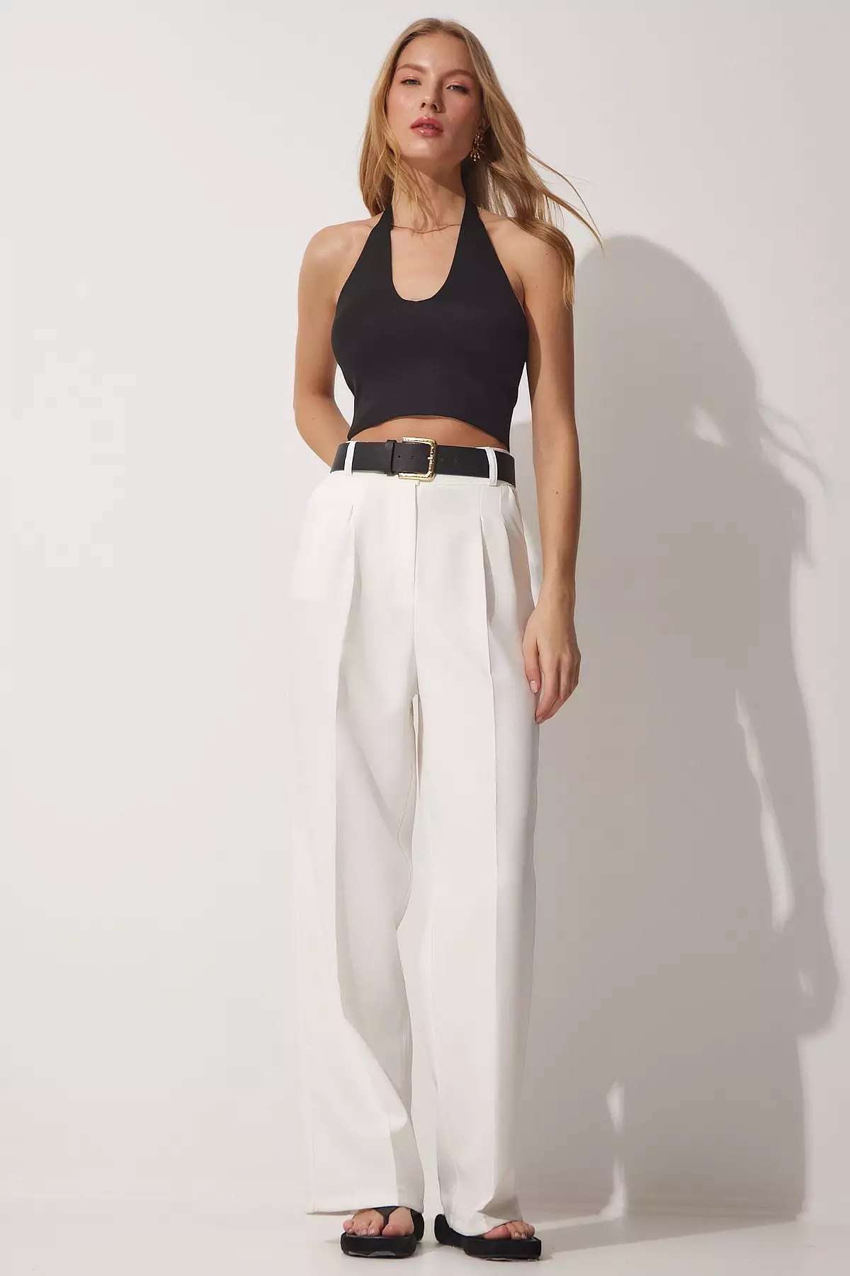 Happiness Istanbul High Waist Wide Legs Trousers 2024 Buy Happiness