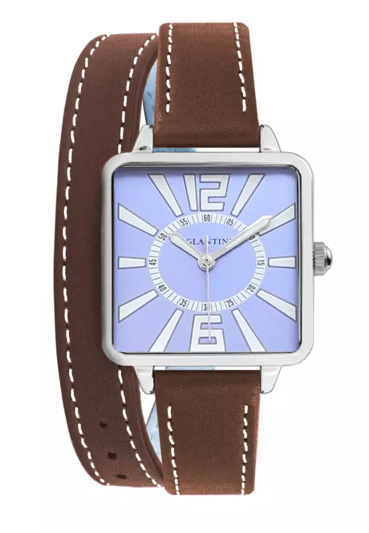 Buy EGLANTINE Zalora Exclusive - La Parisienne Steel Quartz Watch, Blue ...