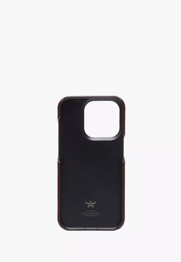 Buy MCM iPhone 15 Pro Case in Maxi Visetos 2026 Online | ZALORA Philippines