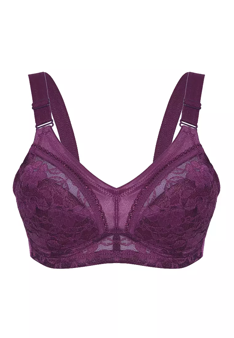 Jual TULIP Tulip Lady Basic Bra- Purple Original 2024 | ZALORA Indonesia