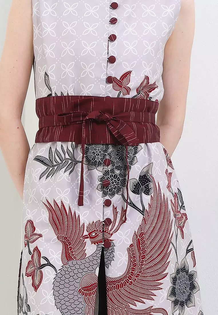 Jual Rianty Batik Tunik Batik Wanita Anara Outer Anara Obi Set Tanpa ...