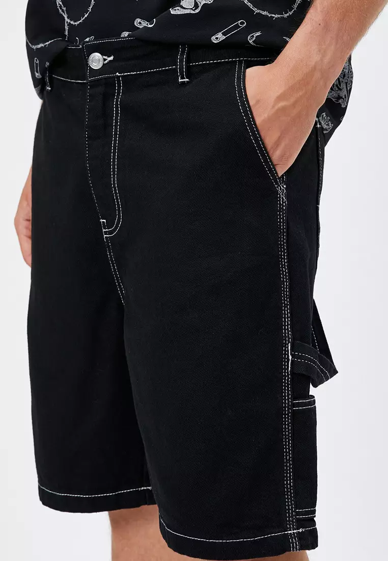 Buy KOTON Seam Cargo Shorts 2024 Online | ZALORA Philippines