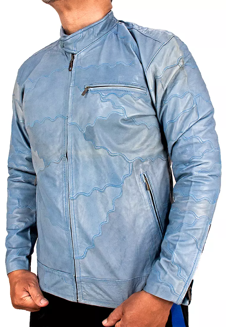 Jaket Kulit Pria Terbaru Up to 45% - ZALORA