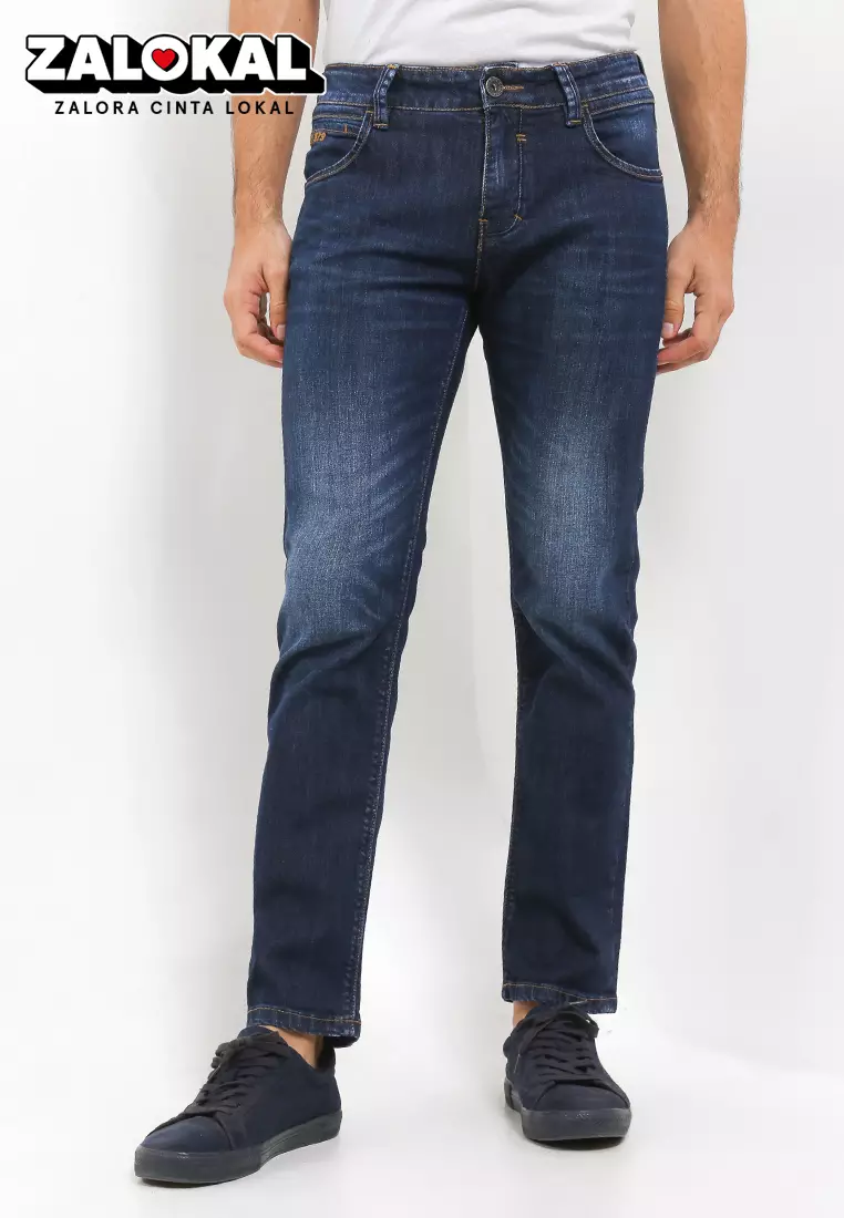 Jual Cardinal Cj Denim Slim Fit Original 2025 | ZALORA Indonesia