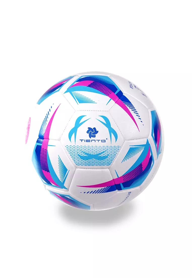 Jual Tiento Tiento Bola Sepak Hitam Soccer Football Threecycle Size 5 ...