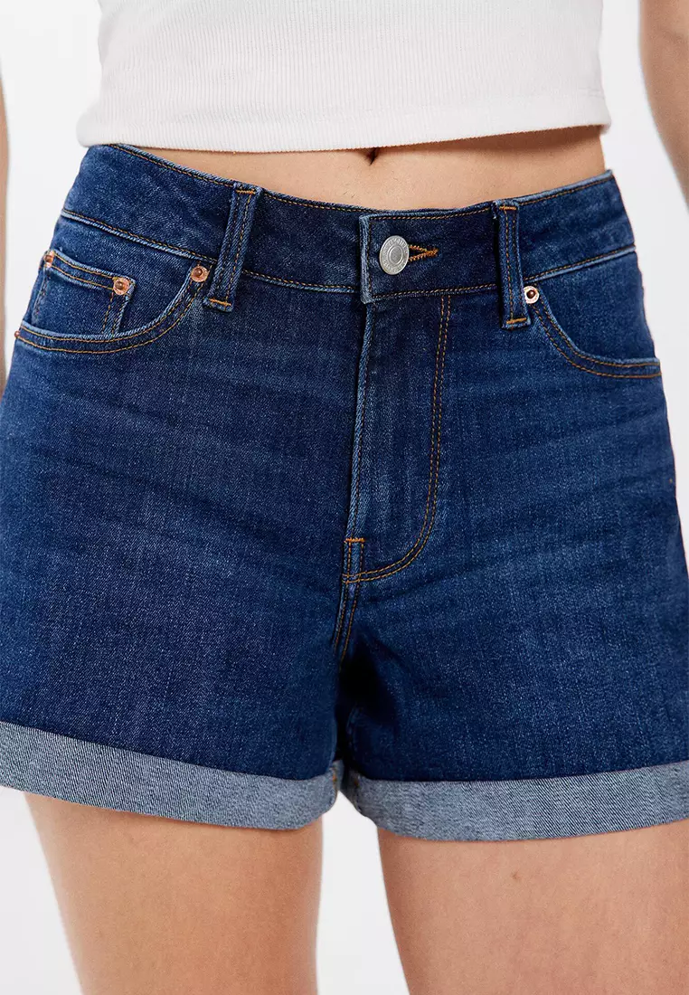 Buy Springfield Basic Denim Shorts 2025 Online | ZALORA Philippines