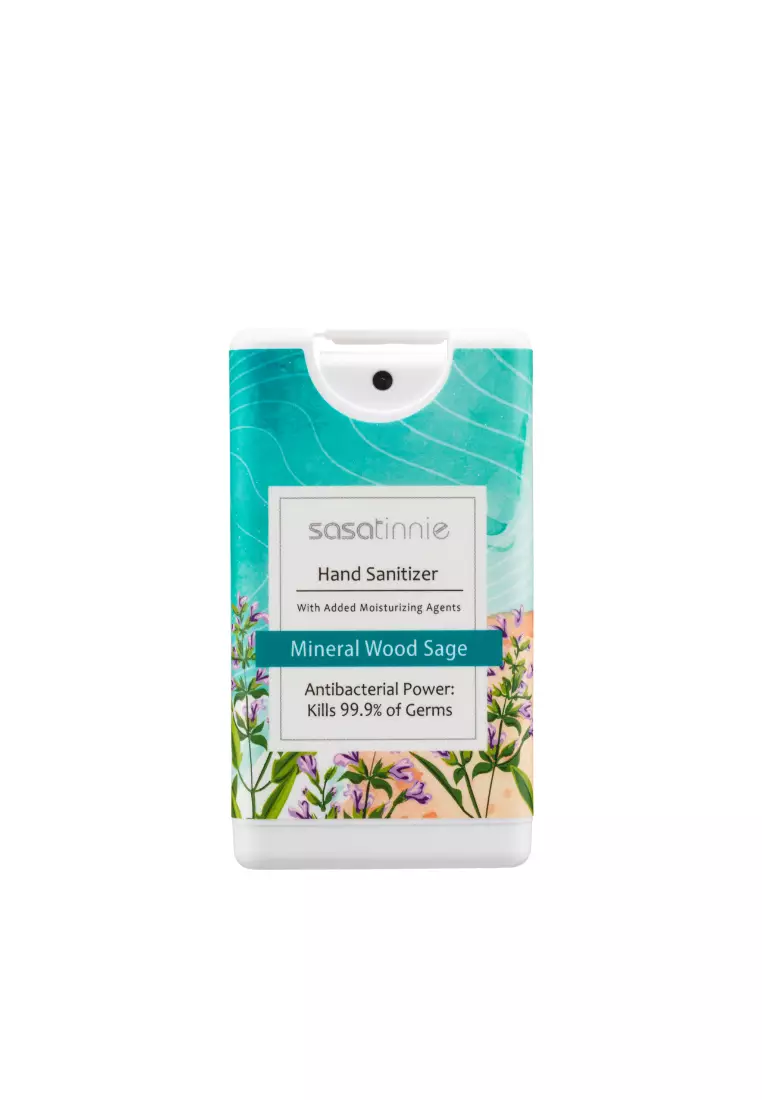 Buy sasatinnie SASATINNIE Hand Sanitizer (Mineral Wood Sage) 15ml 2025 ...