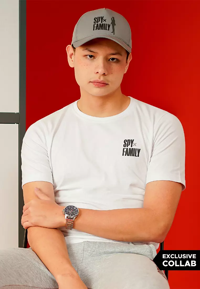 Jual Cressida Cressida X SpyxFamily Slim Fit White T-Shirt - TTBAS ...