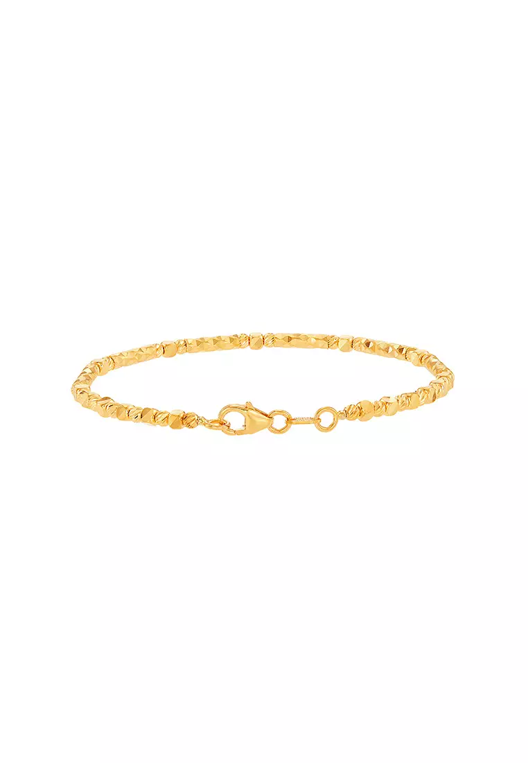 Buy HABIB HABIB Oro Italia 916 Yellow Gold Bangle GB94090525(Y) (22K ...