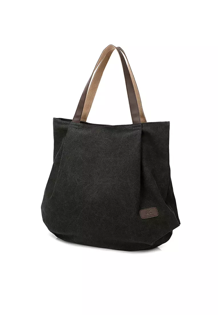 Buy ZITIQUE Simple design canvas handbag 2025 Online | ZALORA Philippines