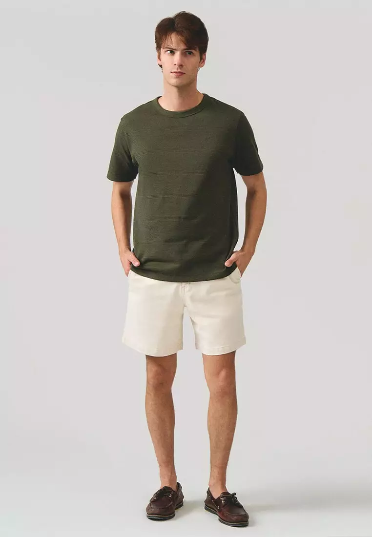 Buy REGATTA Regular Fit Popcorn Striped T-Shirt 2026 Online | ZALORA ...