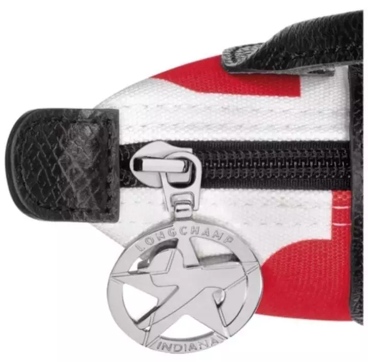 Jual Longchamp Longchamp X Robert Indiana Pouch ( Love Biru Putih ...