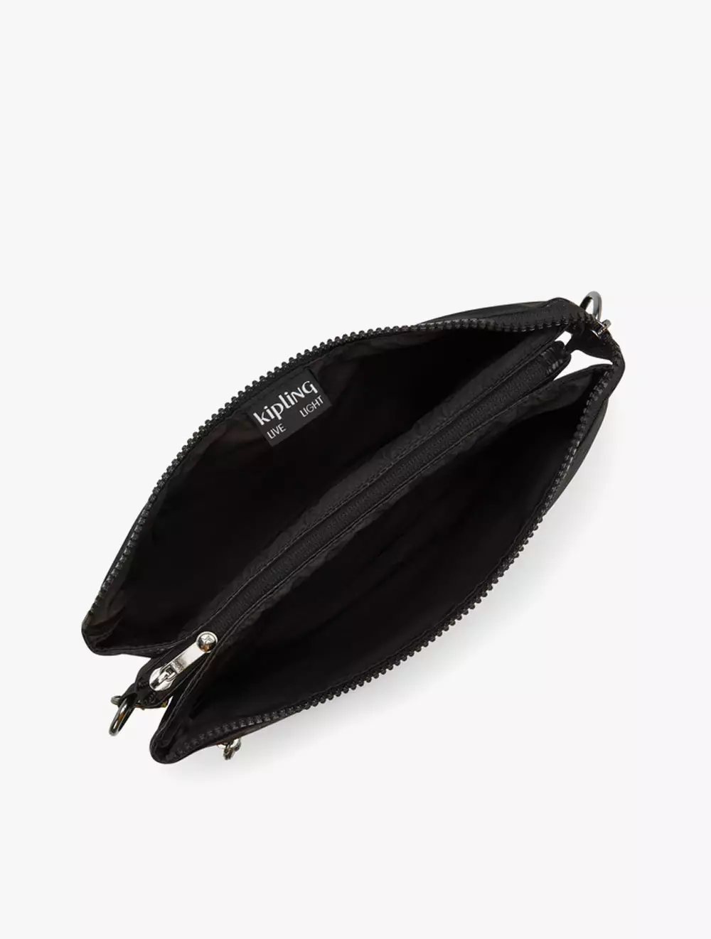 Jual Kipling RIRI L ZIP - JET BLACK GLAM Original 2025 | ZALORA Indonesia