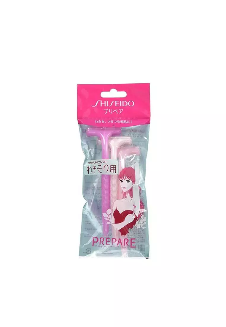 Buy Shiseido Shiseido Prepare Armpit Razor (3pcs) Online | ZALORA Malaysia