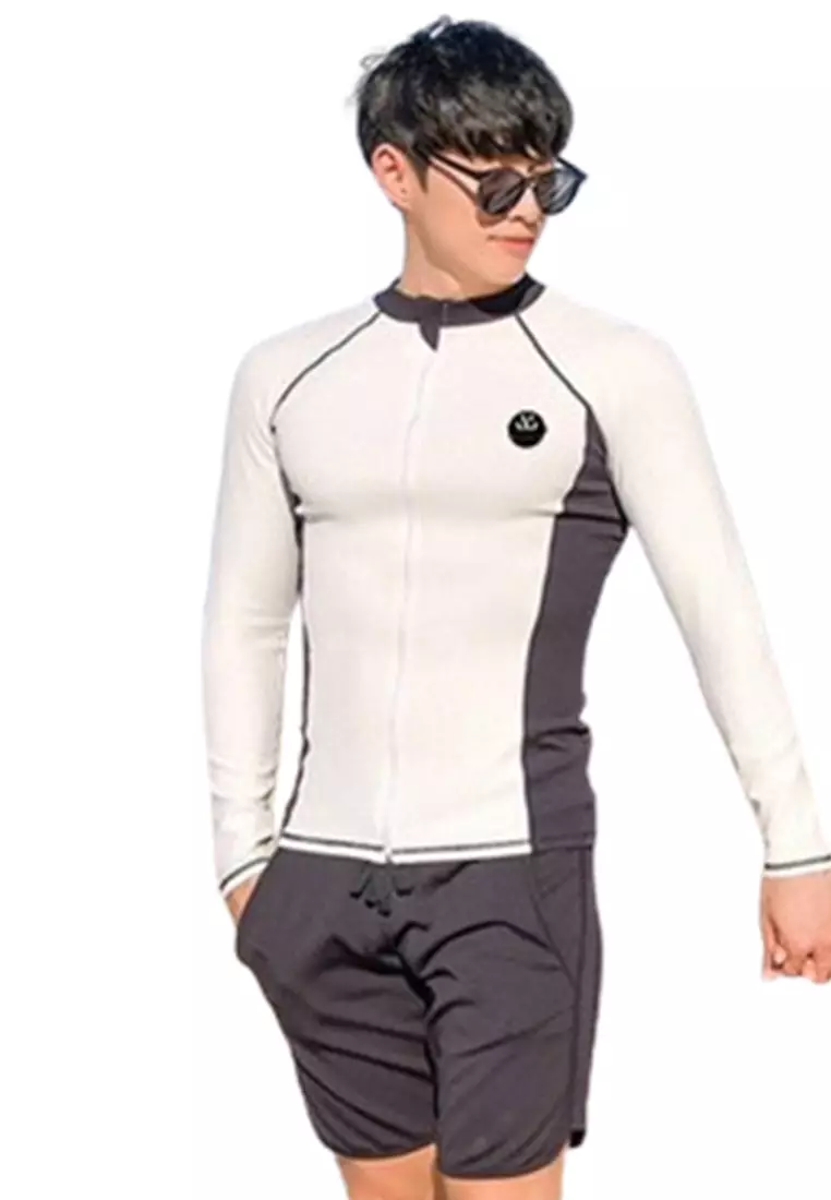 Buy LYCKA LLL3002 Korean Style Men Rash Guard Multi Online | ZALORA ...