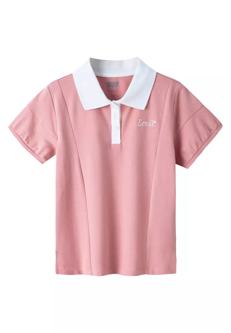 Buy Levi's Girls Pink Polo T-Shirt (Little Kids) 2026 Online | ZALORA