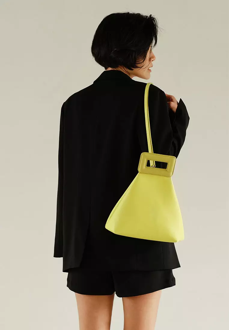 Jual KWANI Kwani Square Handle Backpack Lime Original 2024 | ZALORA ...