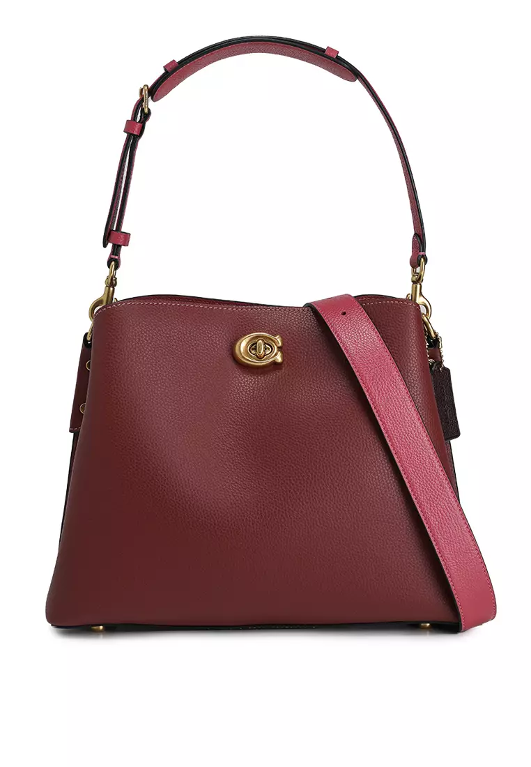 Coach Willow Shoulder Bag in Colorblock (ct) 2024 | Buy Coach Online ...