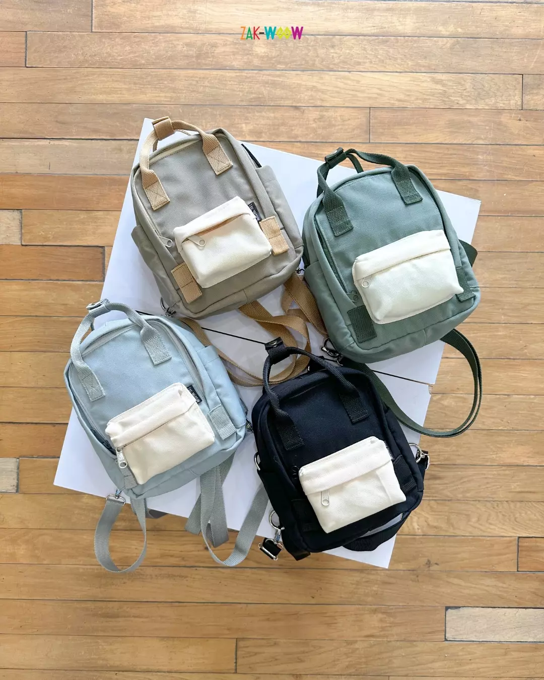 Jual ZAKWOOW FIT YOUR NEEDS AND HAPPINES Zakwoowstyle 3 IN 1 MINI MAREE ...