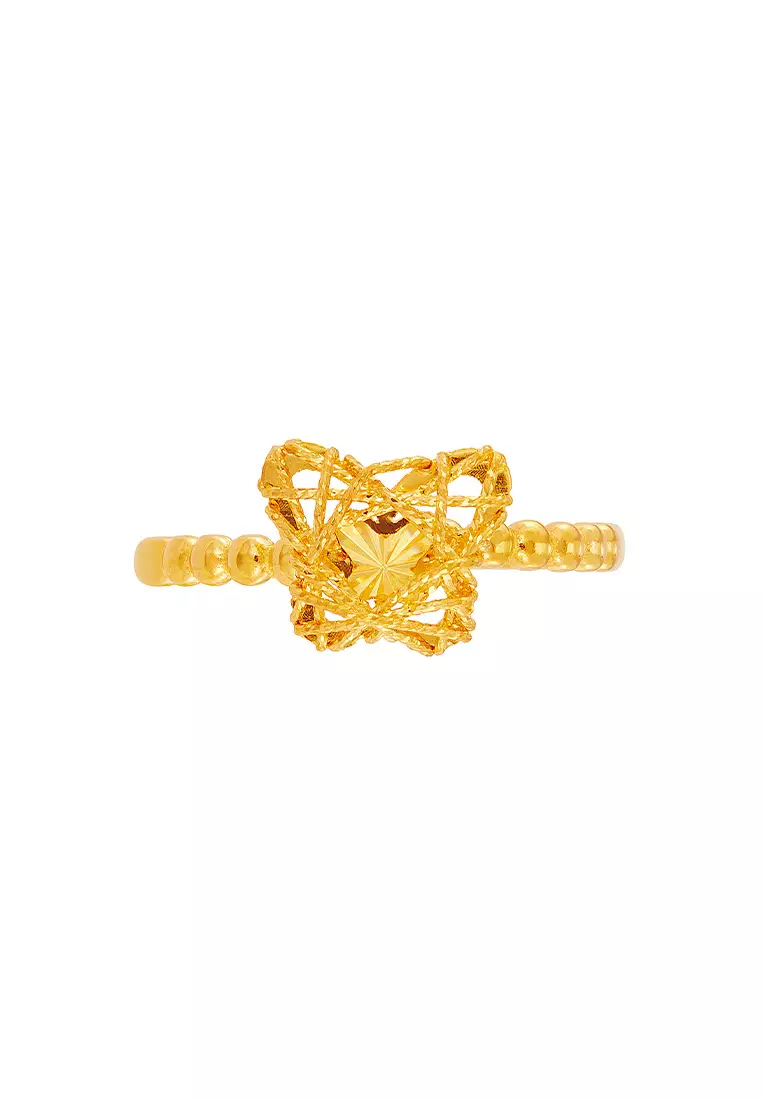 Buy HABIB HABIB 999/24K Yellow Gold Ring 9GR01040525 2025 Online ...