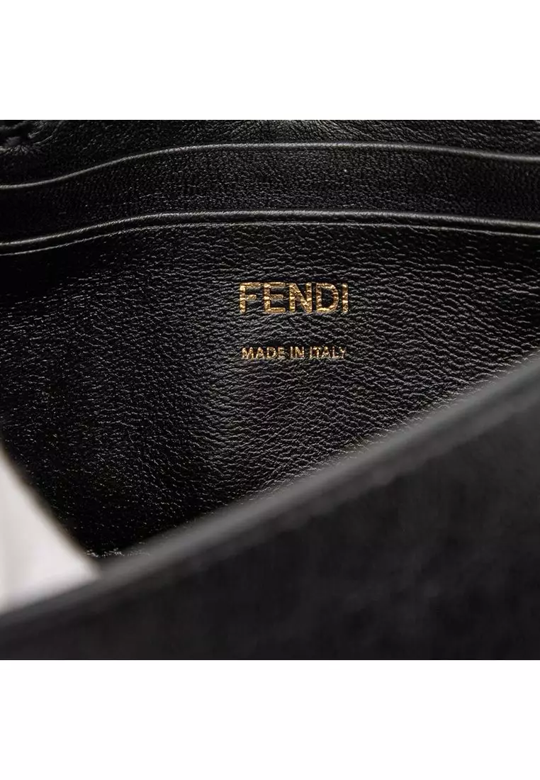 Buy Fendi Pre-Loved Fendi Leather Ff Logo Baguette Belt Bag 2026 Online ...