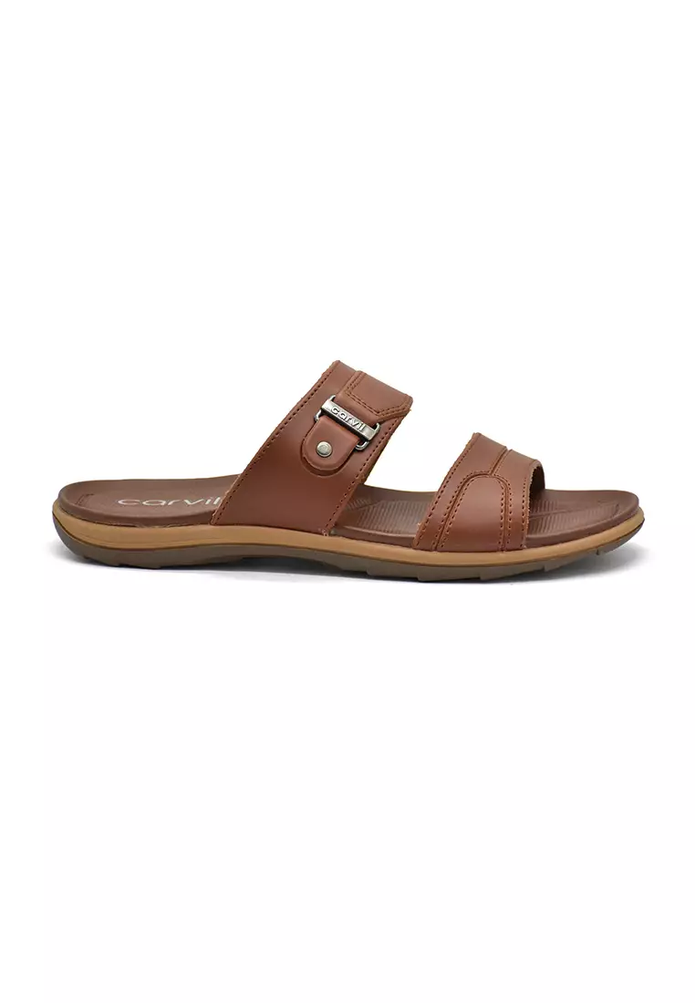 Jual CARVIL Carvil Sandal Pria Envio-02 M Stone Original 2024 | ZALORA ...