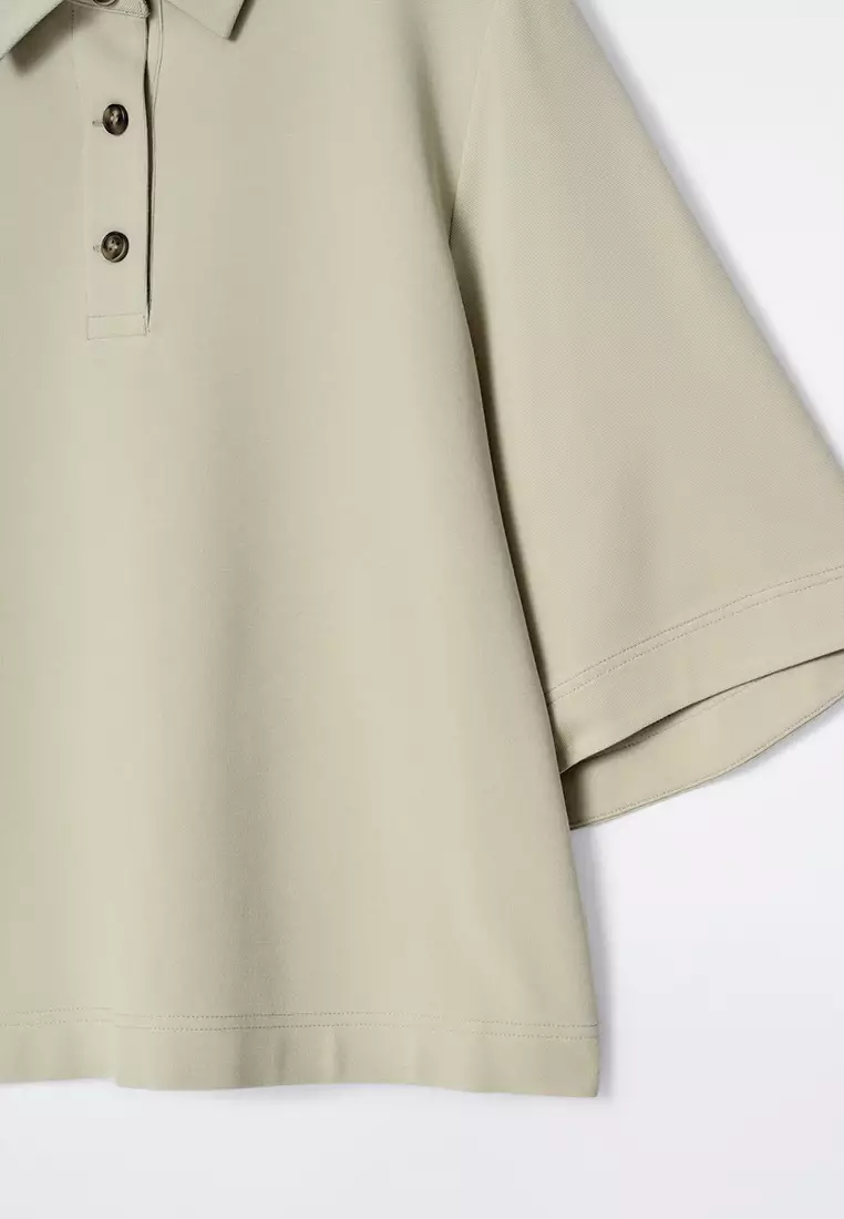 Buy COS Boxy Polo Shirt 2025 Online | ZALORA Philippines