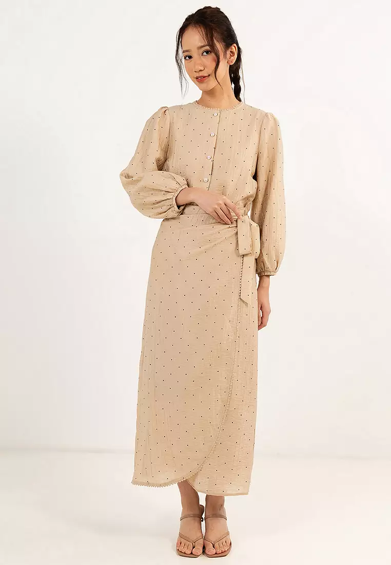 Jual Lubna ZATI ONE PIECE WRAP DRESS Original 2025 | ZALORA Indonesia