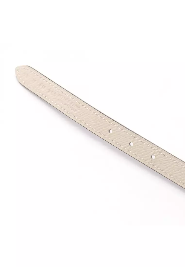 Buy Hermès Pre-Loved Hermès Uncle Kure belt Veau epsom Veau Swift ivory ...