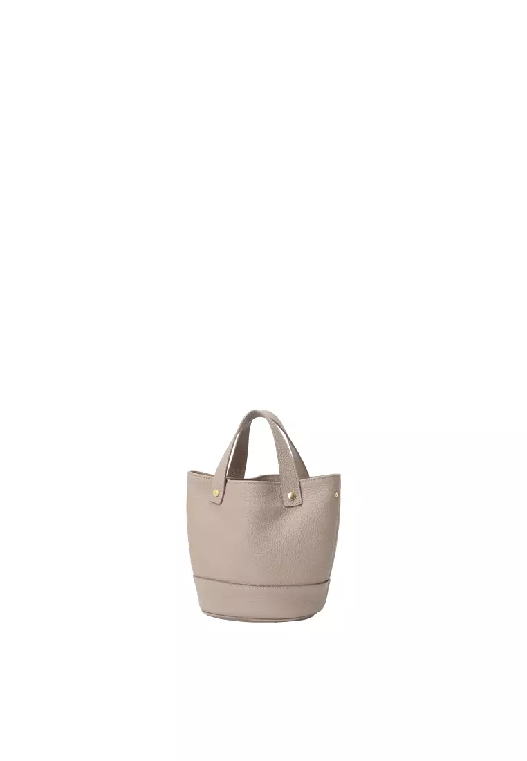 Buy RABEANCO [Online Exclusive] JULIANA Mini Bucket Bag - Milkshake ...