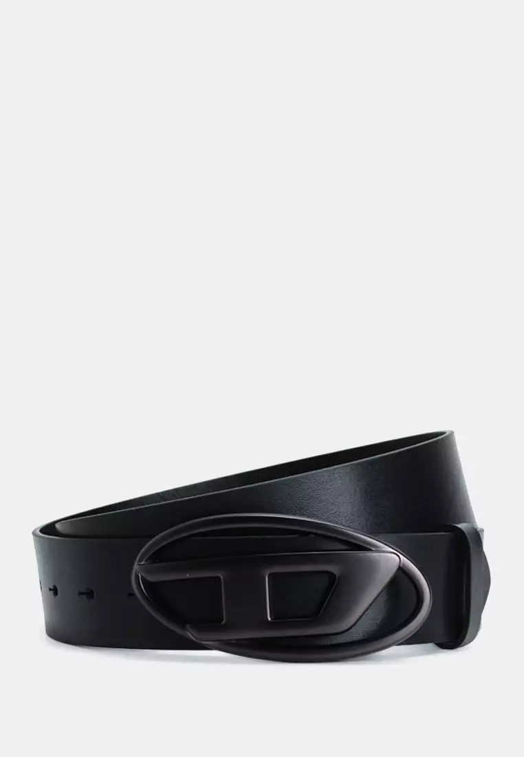 Buy Diesel Silver Oval D Buckle Belt Online | ZALORA Malaysia