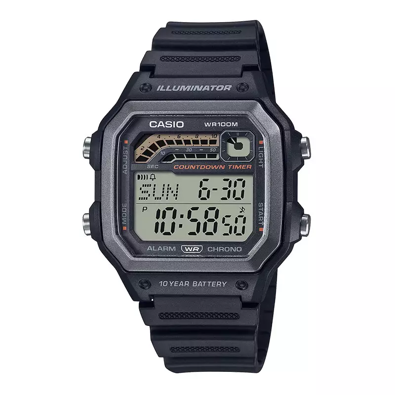 Jual CASIO [RAMADHAN SALE] Jam Tangan Pria Casio General WS-1600H-1AVDF ...