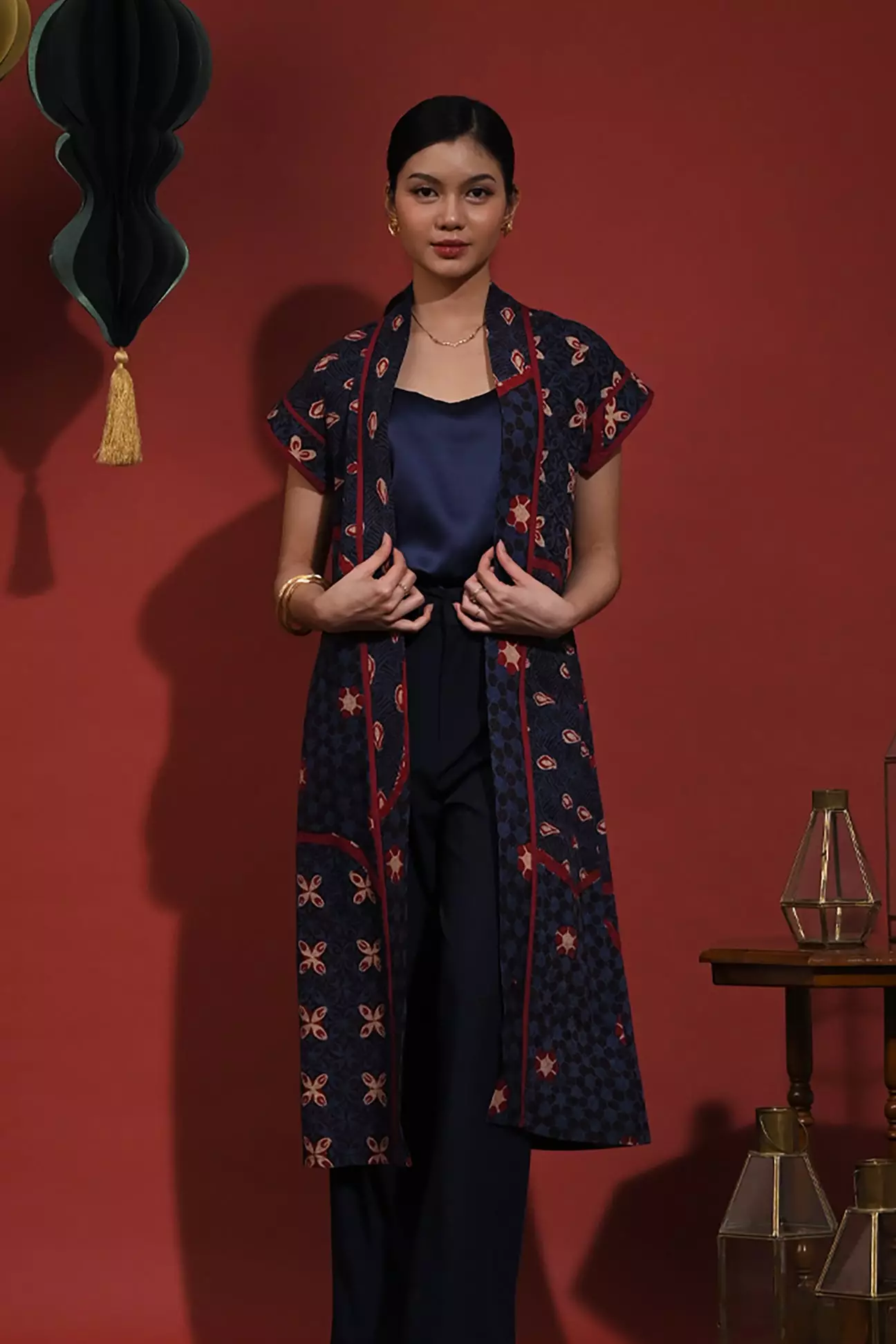 Jual Nona Rara Batik NONA RARA - Outer Straight Dobi Rayya T3898 ...