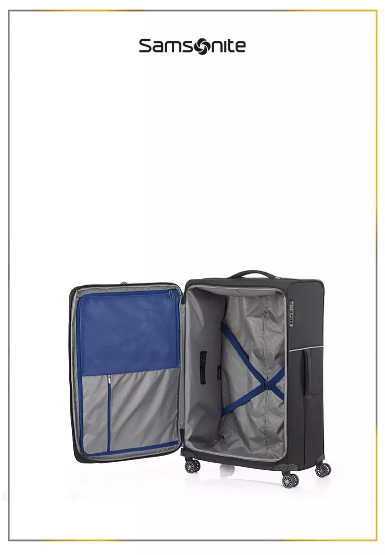 Jual Samsonite Samsonite Koper Softcase 73H Spinner Large 29 Inch - Black Original 2024 | ZALORA ...
