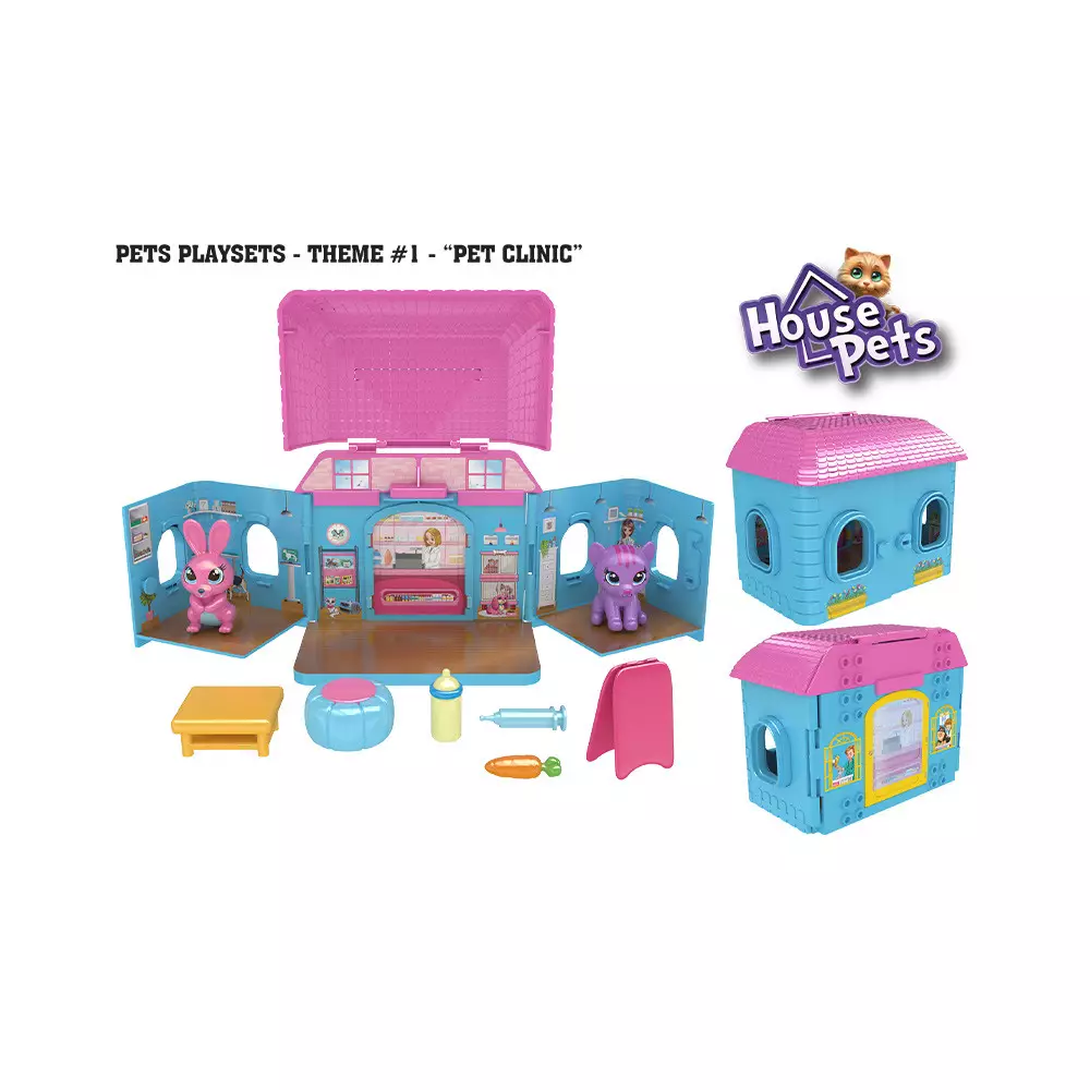 Jual TOYS KINGDOM Emco Playset House Pets 1060 Random Original 2025 ...