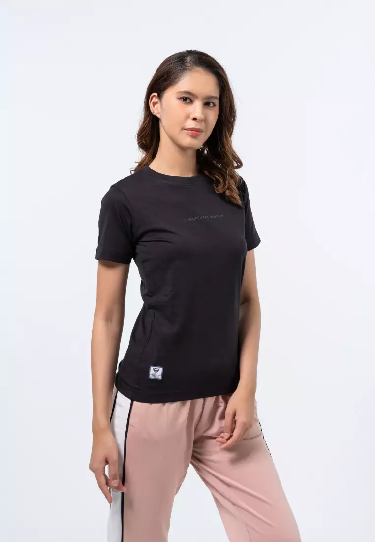 Buy TRITONI WOMEN'S COTTON LIFESTYLE SHORT SLEEVE T-SHIRT 2026 Online | ZALORA Philippines
