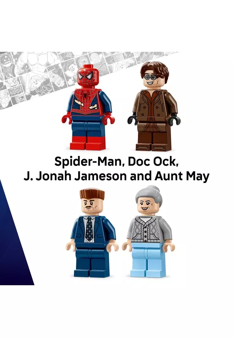 Buy LEGO® Super Heroes 76321 Spider-Man vs. Doc Ock Subway Train Scene ...