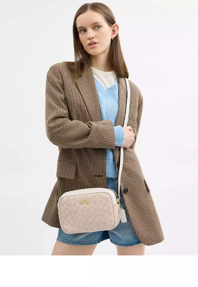 Coach Jamie Camera Bag In Signature Canvas 2026 | Buy Coach Online ...