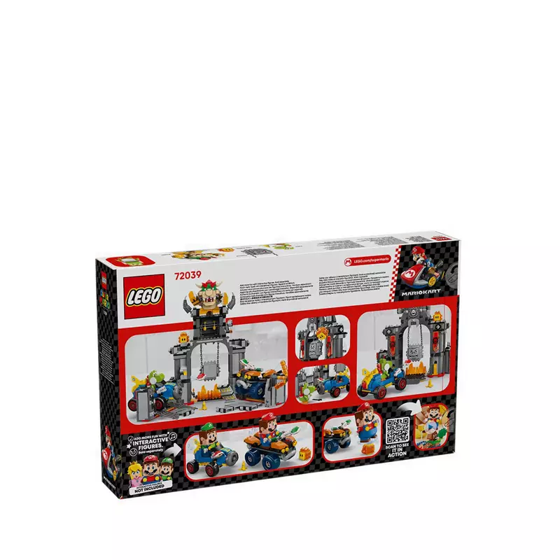 Jual Lego LEGO® Super Mario Mario Kart™ – Bowser's Castle - 72039 ...