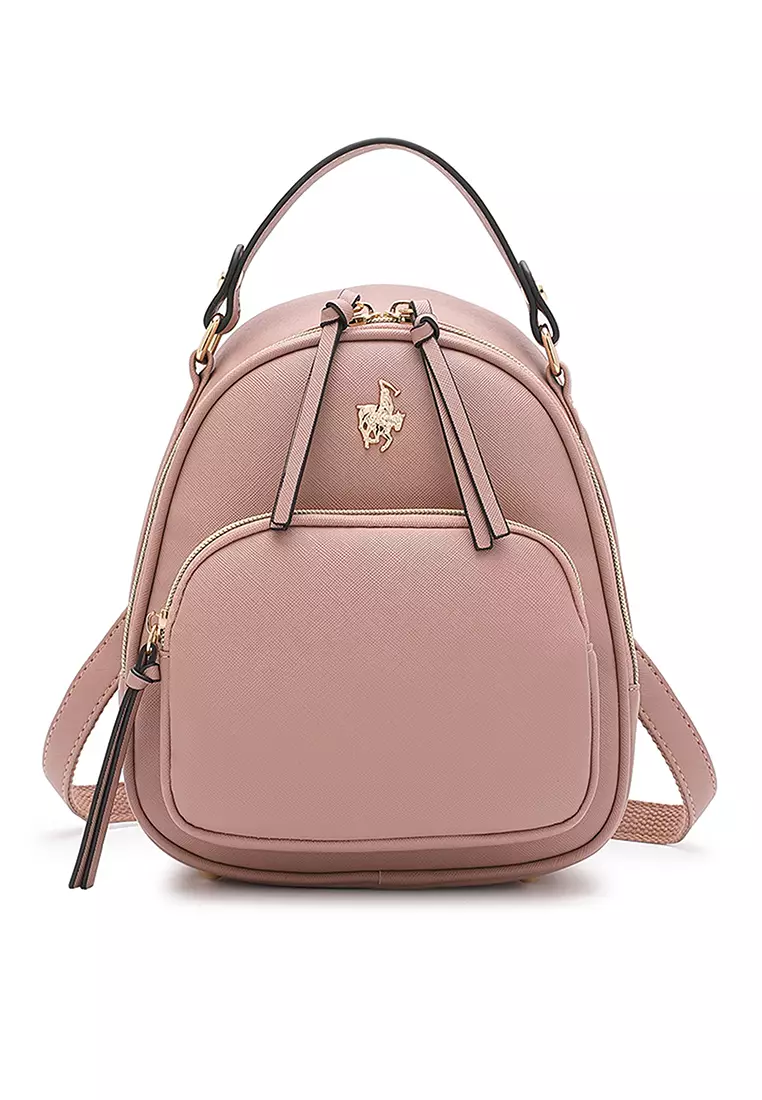 Buy Swiss Polo Women's Casual 2-Way Backpack - Pink 2026 Online ...