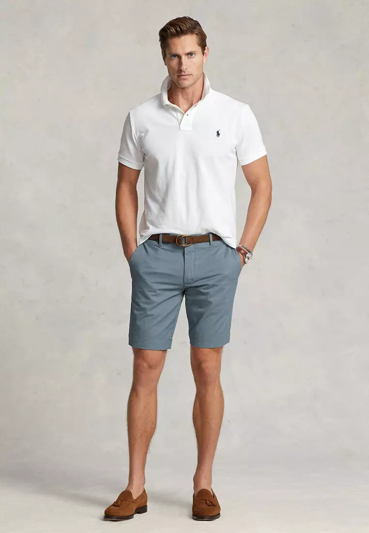 Buy Polo Ralph Lauren 9-Inch Stretch Slim Fit Chino Short 2025 Online | ZALORA