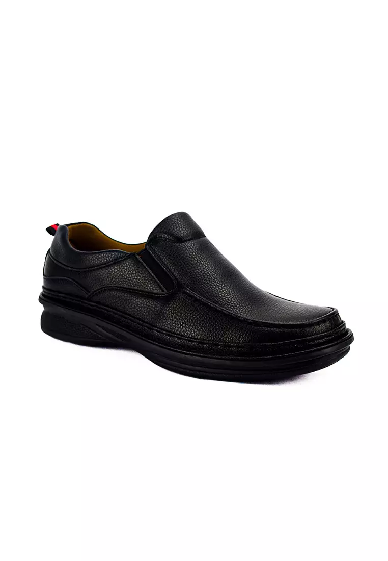 Buy Mario D' boro Runway Men's Formal Slip On Shoes MX 24659 Black C47 ...