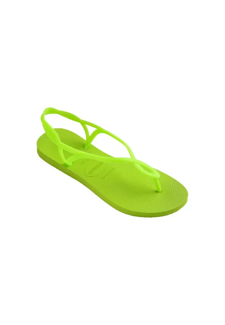 Buy Havaianas Women Luna Sandals - Lemon Green Online | ZALORA Malaysia