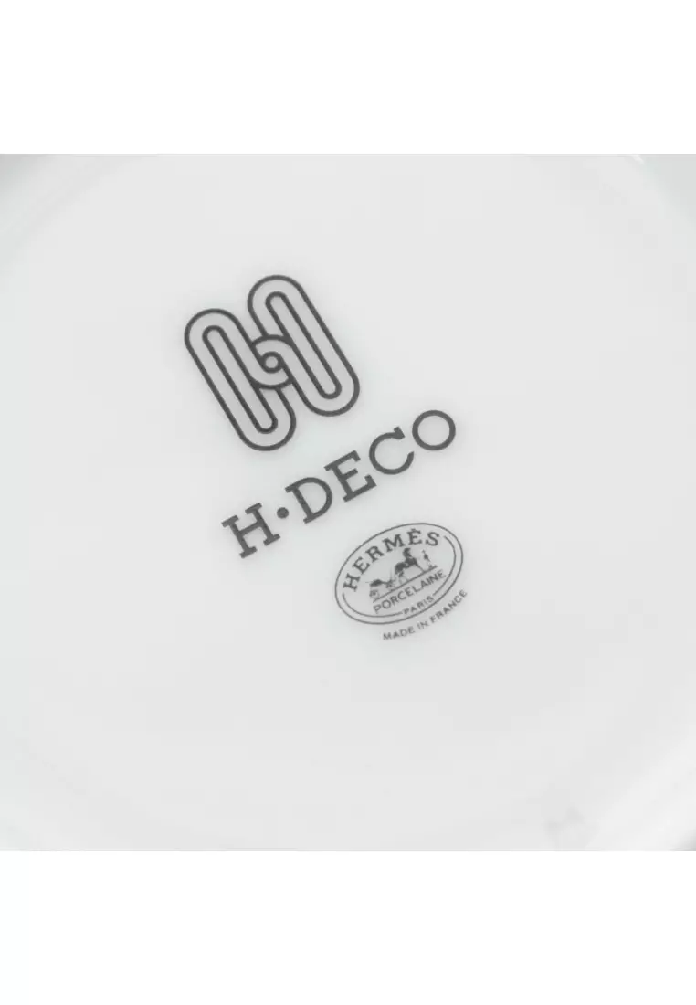 Buy Hermès Pre-Loved Hermès H Deco Tea Cup & Saucer Tableware Porcelain ...